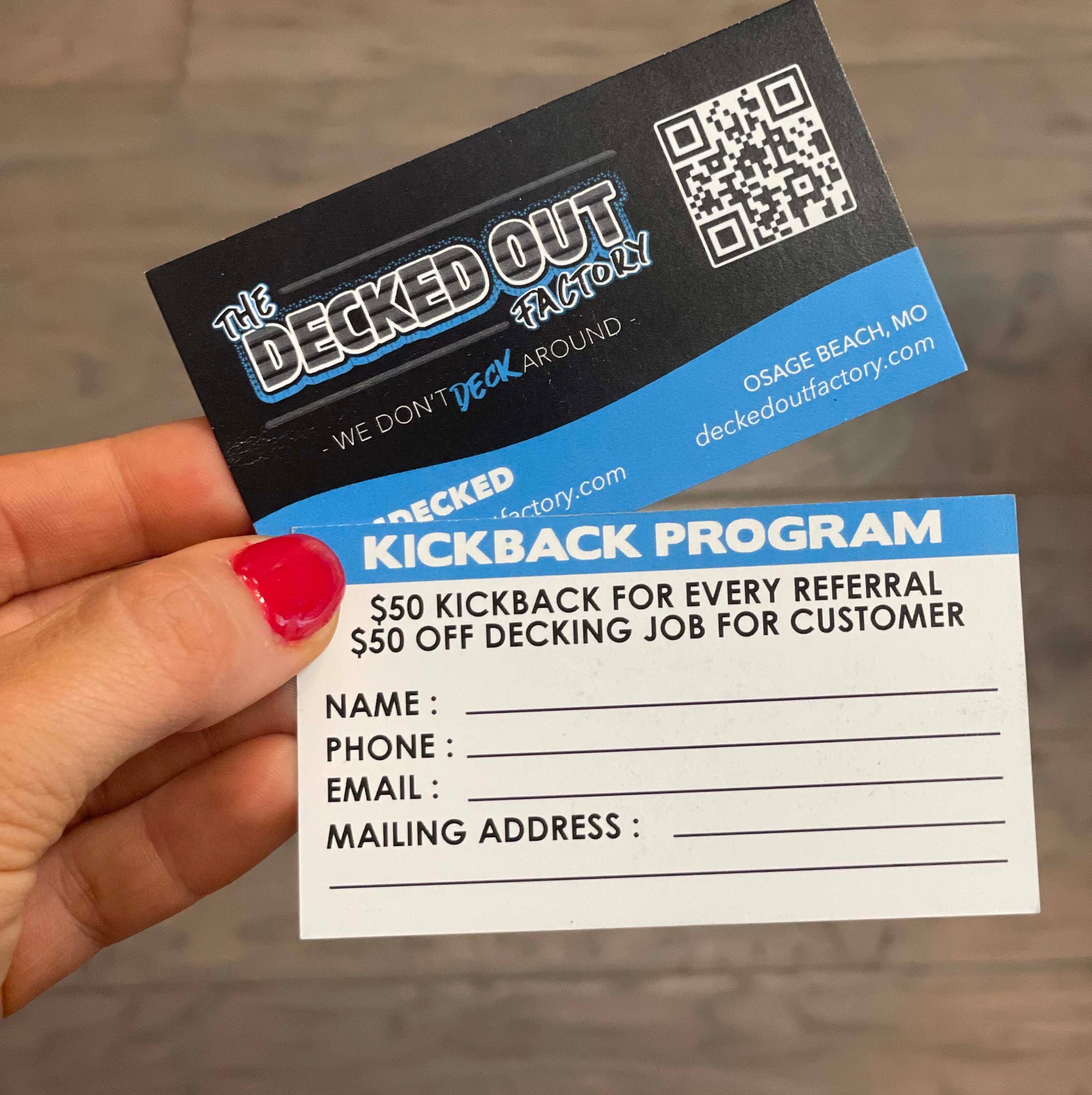 Decked Out Partners & Affiliates | Decked Out Factory